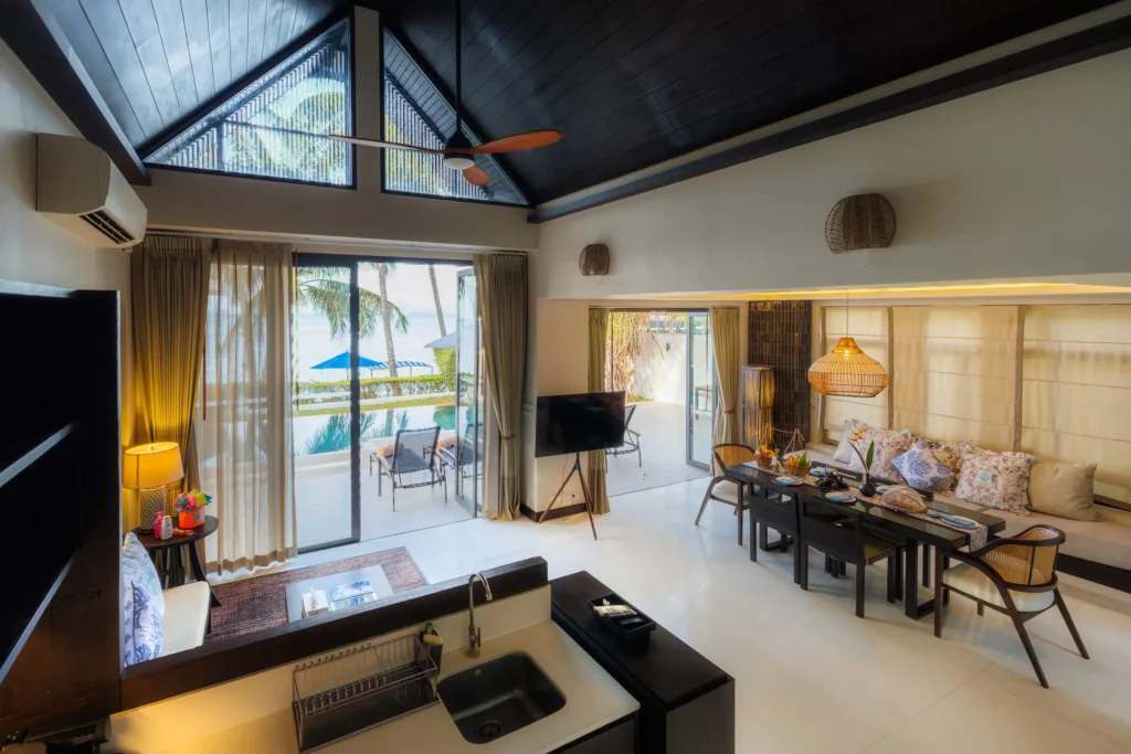 Ultimate 3 Bedroom Villa in Koh Samui Beachfront | The Sea Koh Samui